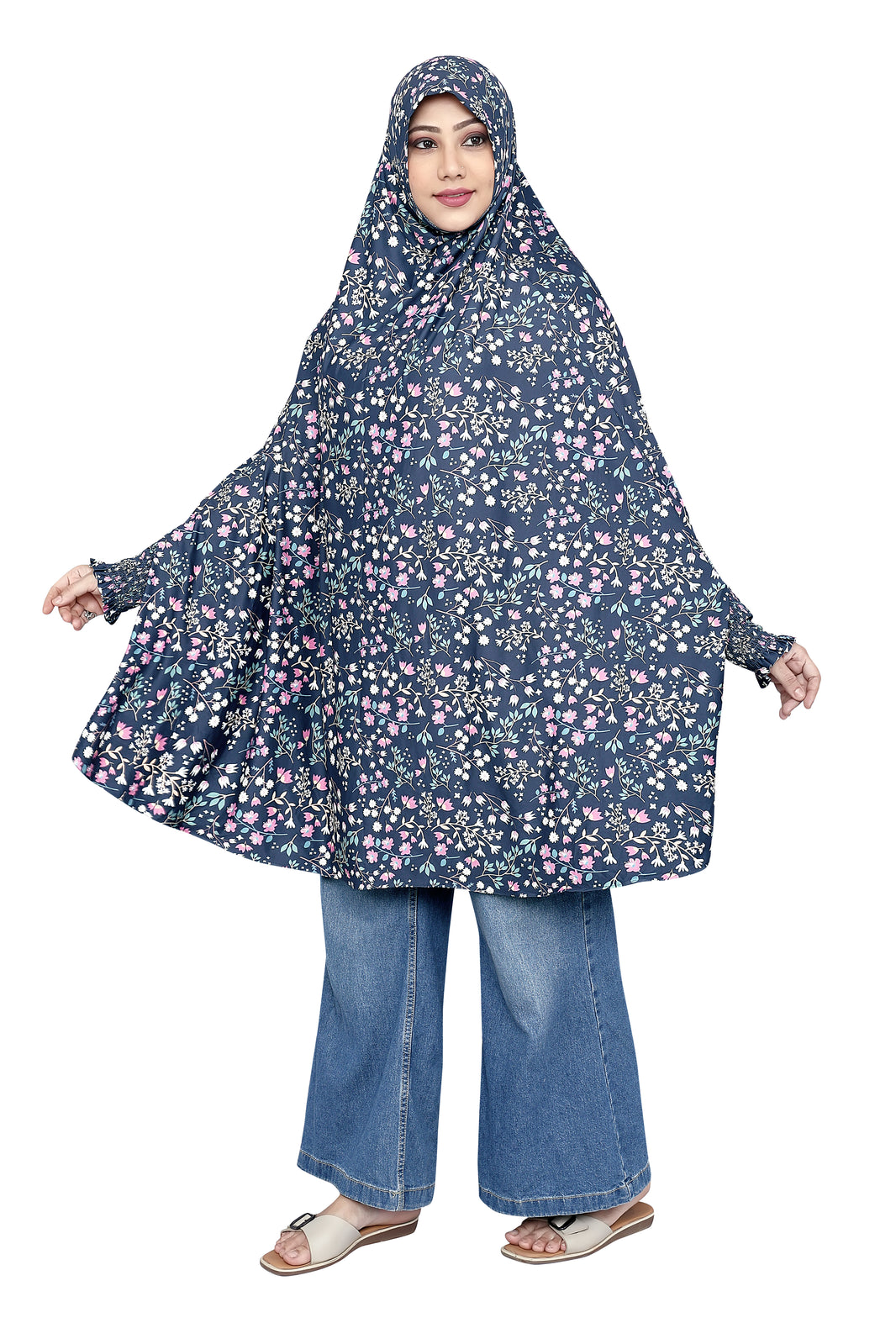 Khimar with Sleeves, Prayer scarf, Makhna – SAFA MODEST STORE